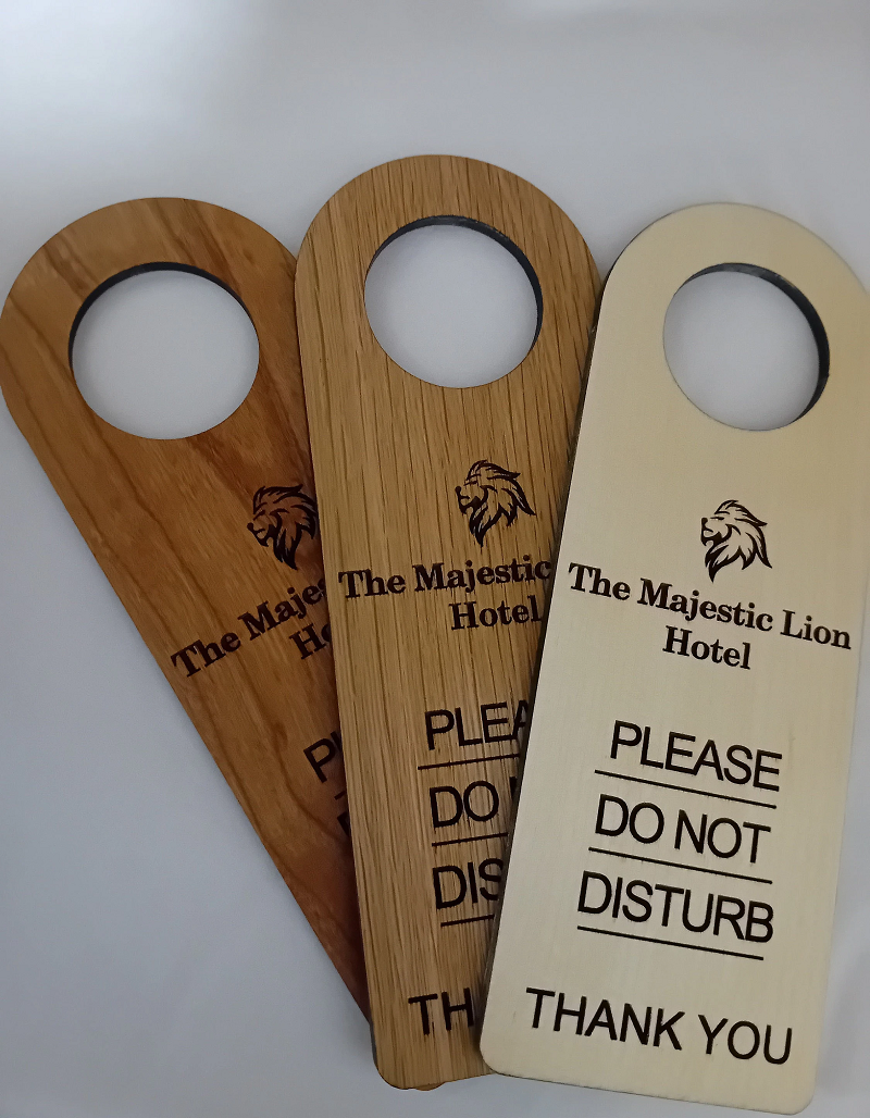Custom Do Not Disturb Sign for Hotels