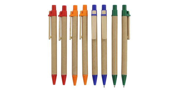 Custom Eco Paperkraft Pen for Hotels | Petop Hotel Supply
