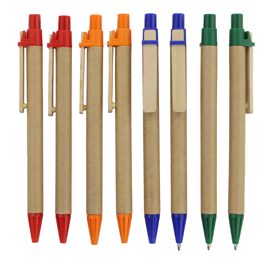 Custom Eco Paperkraft Pen for Hotels | Petop Hotel Supply