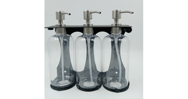 Wall-mounted Stainless Steel Lockable Liquid Soap Dispenser Wholesale ...