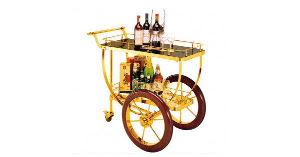 Luxury Quality Titanium Beverage Service Cart 1PC Door Delivery | Petop ...