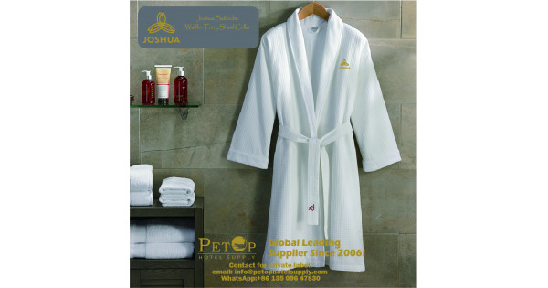 Luxury Waffle Terry Robe for Five Star Hotels | Petop Hotel Supply