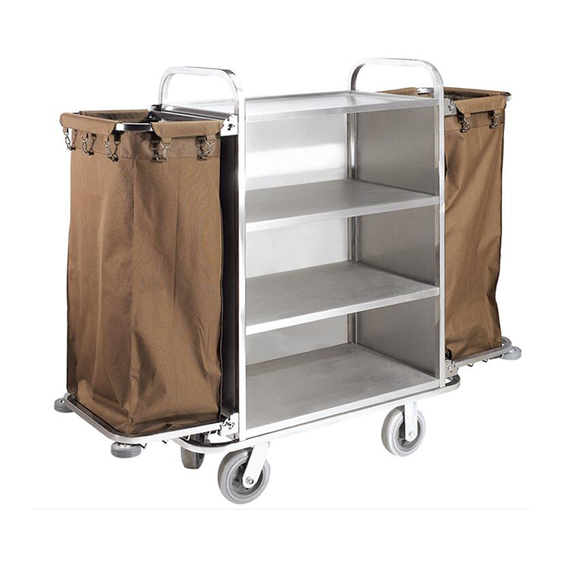 Housekeeping Trolley With Label